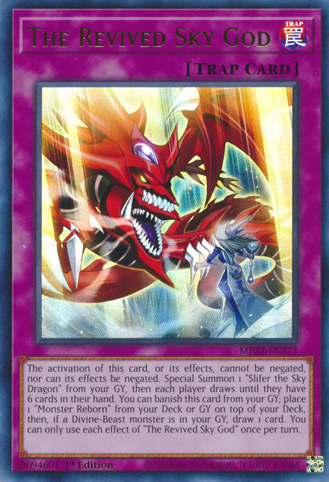 Slifer The Sky Dragon Deck